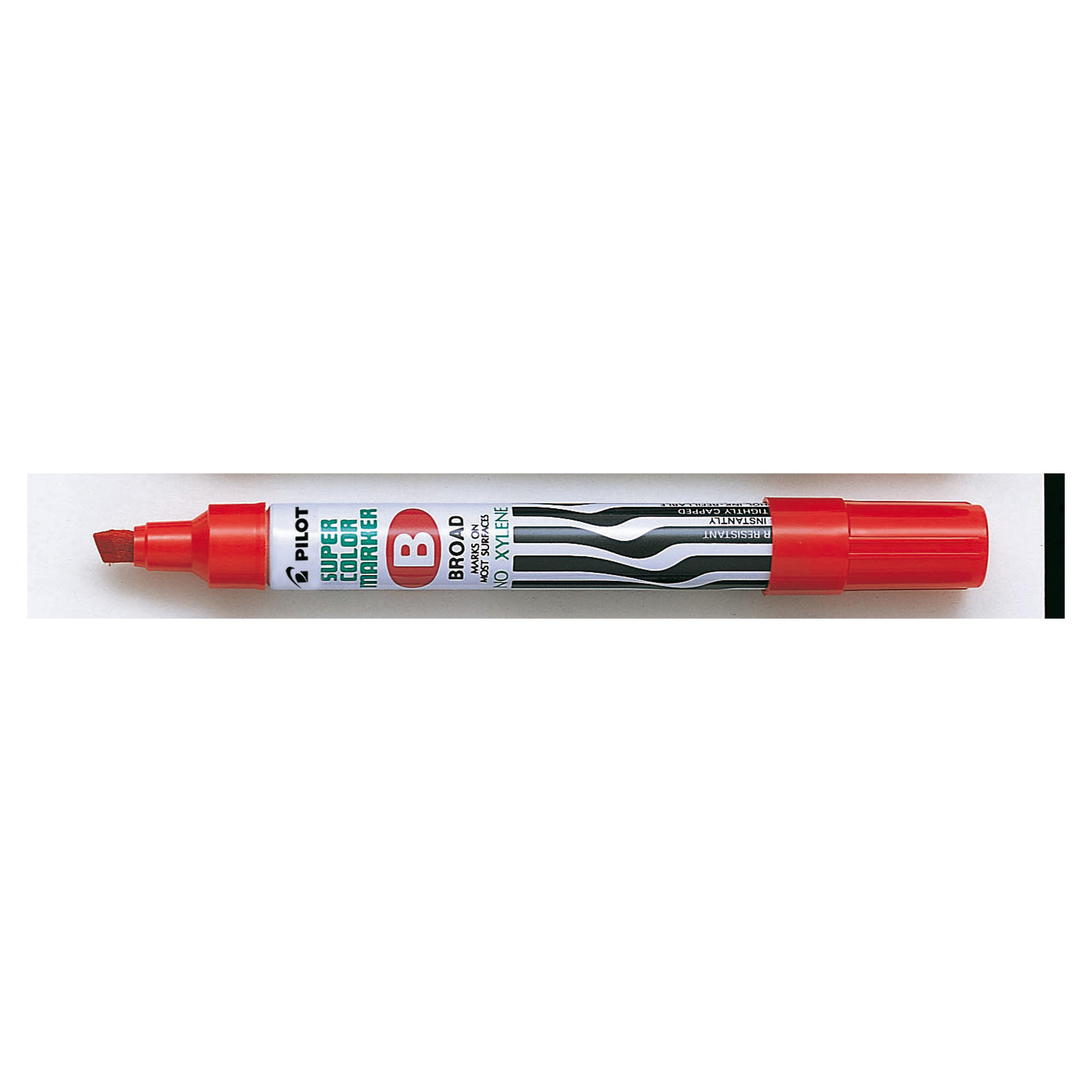Marcatore Super Color - permanente - punta scalpello 5 mm - rosso ...