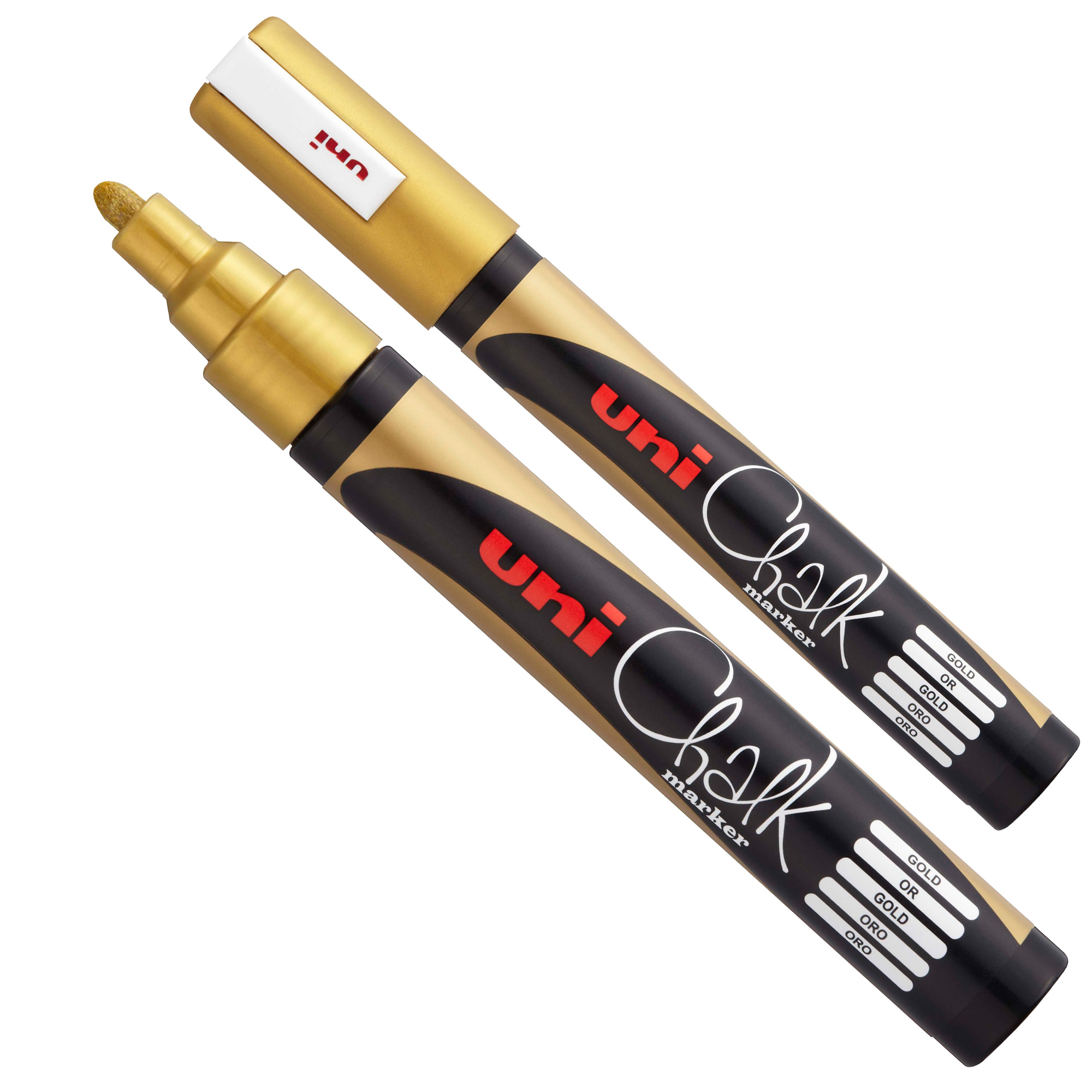 Marcatore a gesso liquido Uni Chalk Marker - punta tonda da 1,80-2,50mm ...