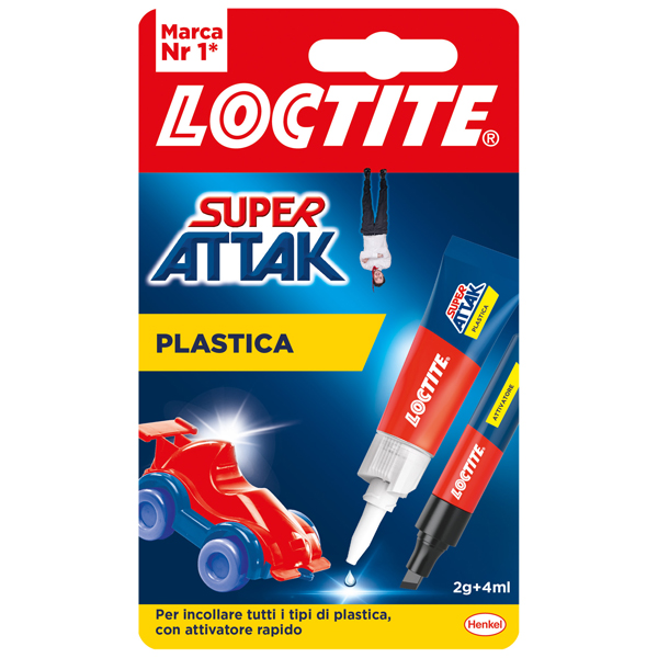 Colla Super Attak - adesivo liquido e attivatore in penna - adatto per ...