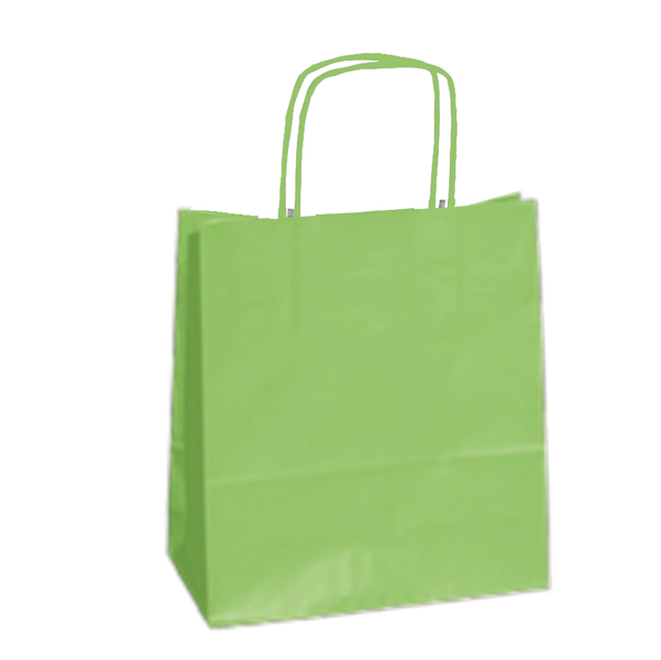 Shopper Twisted - maniglie cordino - 36 x 12 x 41 cm - carta kraft ...