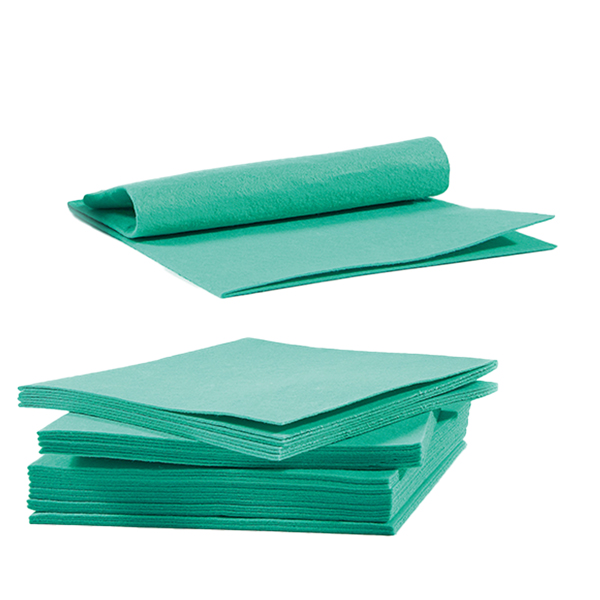 Panno multiuso Omni - 40 x 38 cm - TNT - verde - Perfetto - conf. 10 ...
