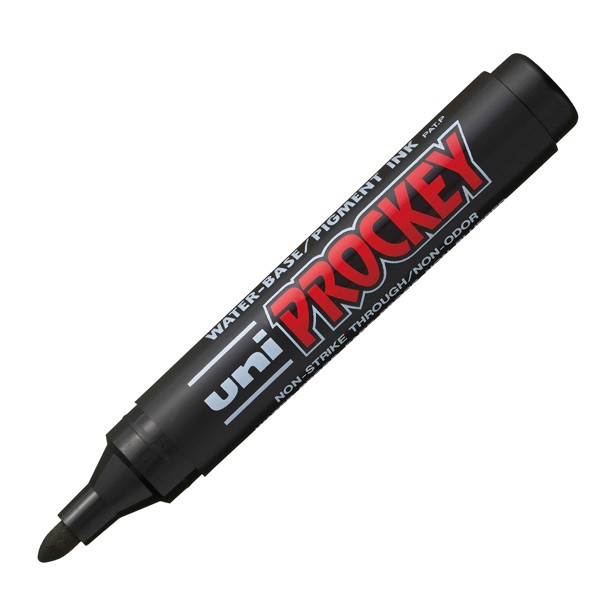 Marcatore Uni Prockey M122 - punta conica 1,20mm-1,80mm - nero - Uni ...